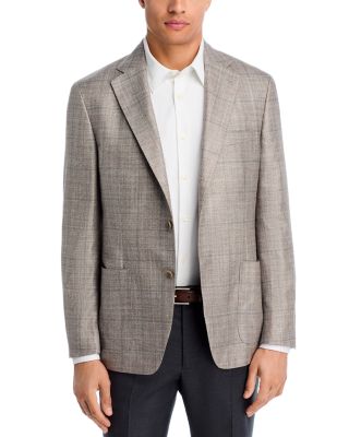 Click here for Vince Loro Piana Fabric Silk & Cashmere Windowpane... prices