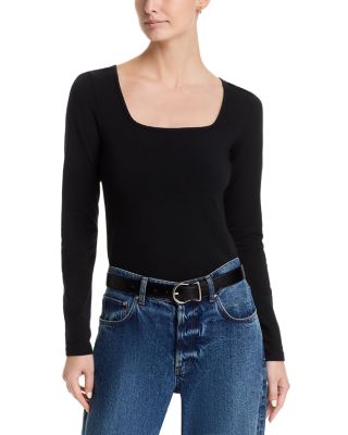 Click here for perfectwhitetee Maeve 90s Jersey Long Sleeve Tee prices