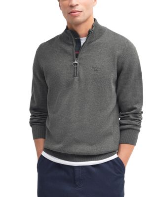 Click here for Barbour Cotton Half Zip Knitted Jumper prices