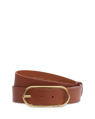 Click here for rag & bone Womens Rounded Rebound Leather Belt prices