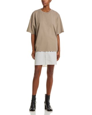 Click here for MM6 Maison Margiela Combo Mini Dress prices