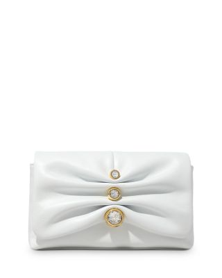 Click here for Alexis Bittar Ruched Crystal Crossbody prices