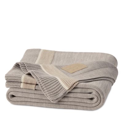 Click here for Boll & Branch Court Knit Throw Blanket prices