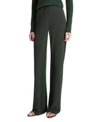 Click here for Vince High Waist Crepe Biased Pants prices