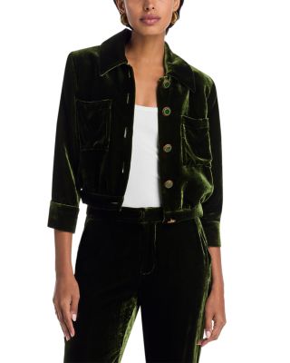 Click here for LAgence Jia Velvet Jacket prices
