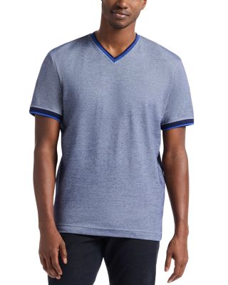 Click here for Robert Graham Holton Knit V Neck Tee prices