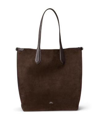 Click here for Polo Ralph Lauren Bellport Suede North-South Tote prices