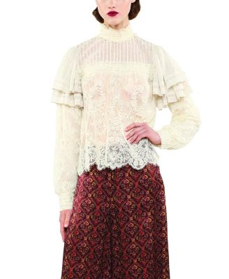 Anna Sui Victorian Lace Victorian Blouse