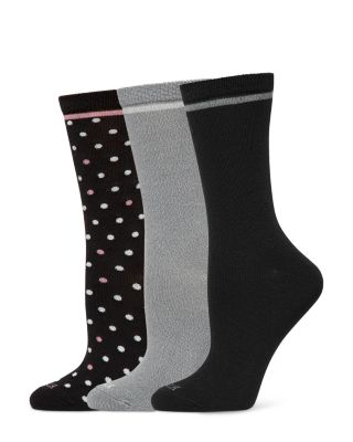 Click here for Hue Super Soft Crew Socks  Set of 3 prices