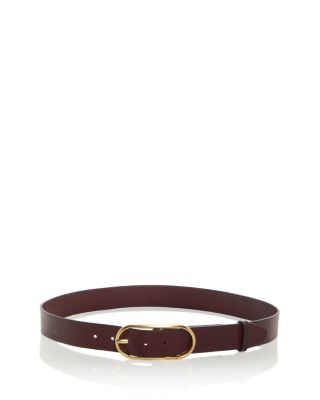 Click here for rag & bone Womens Rounded Rebound Leather Belt prices