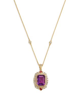 Click here for Bloomingdales Fine Collection Amethyst  Ruby & Dia... prices