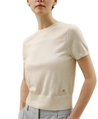 Lilysilk Cashmere Crew Neck Sweater