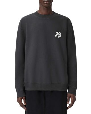 Click here for Allsaints Icon Cropped Oversized Crew prices