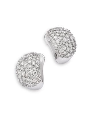 Click here for Bloomingdales Fine Collection Pave Diamond Huggie... prices