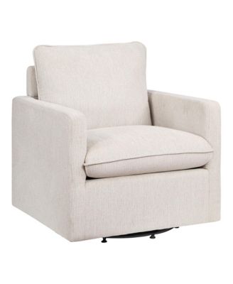 Click here for Furniture of America Chester Linen Upholstered Swi... prices