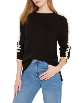 Click here for Nic+Zoe Ruffled Down Sweater prices