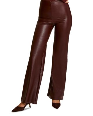 Click here for Commando Faux Leather Wide Leg Pants prices