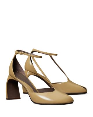Click here for Tory Burch Womens Peep Toe T Strap Pumps prices