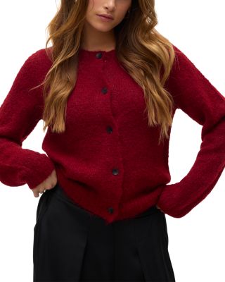 Click here for Vero Moda Novah Crewneck Cardigan Sweater prices