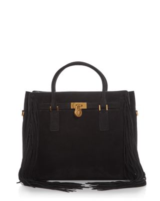 Click here for Michael Kors Hamilton Moderne Large Suede Satchel prices