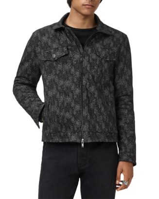 John Varvatos Hallet Fleece Lined Trucker Jacket | Bloomingdale's Men