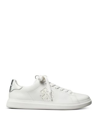 Click here for Tory Burch Womens Double T Howell Court Sneakers prices