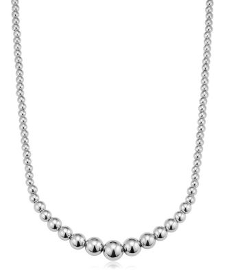 Click here for Oradina Sterling Silver Belle of the Ball Necklace prices