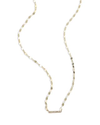 Click here for Lana Jewelry Diamond Mini Bar Pendant Necklace in... prices