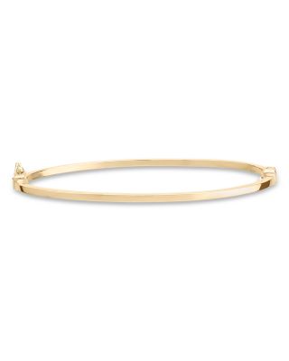 Lana Jewelry 14K Yellow Gold Hinged Bangle Bracelet