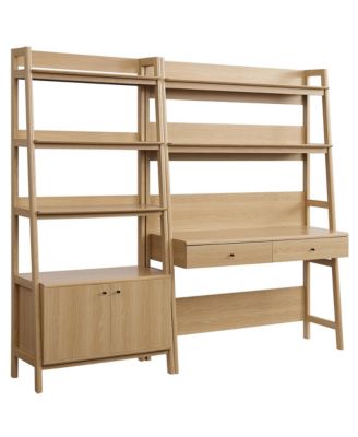 Click here for Modway Bixby 2-Piece Wood Office Desk and Bookshel... prices