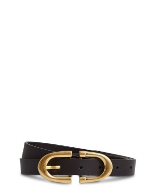 Click here for Reiss Bailey Horseshoe Waist Belt prices