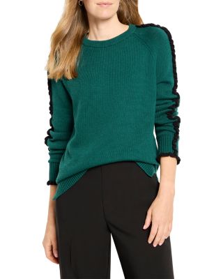 Click here for Nic+Zoe Ruffled Down Sweater prices