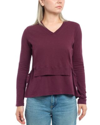 Click here for Wilt Clothing Mixed Media Double Layer Tee prices