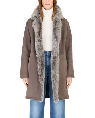 Click here for HiSO August Reversible Shearling Jacket prices
