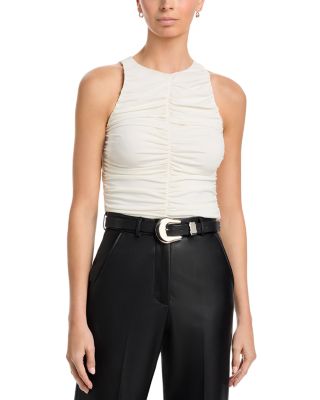 Click here for Frame The Ruched Tank prices