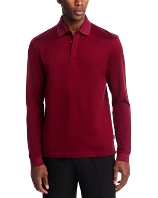 Click here for Boss Pado Long Sleeve Mercerized Cotton Polo Shirt prices