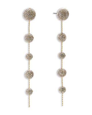 Click here for Baublebar Blair Pave Fireball Linear Drop Earrings prices