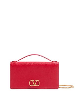 Click here for Valentino Garavani VLogo Signature Grainy Leather... prices