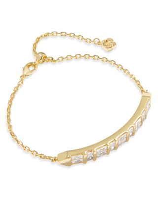 Click here for Kendra Scott Jamie Baguette Crystal Chain Bracelet prices