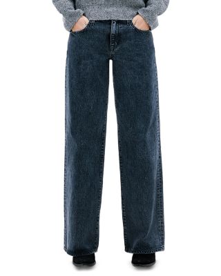 Click here for Slvrlake Mica Low Rise Relaxed Wide Jeans in No Ma... prices
