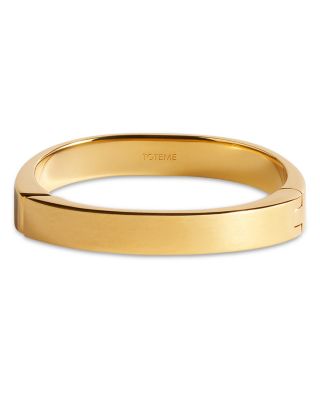 Click here for Toteme Signature Bangle Bracelet in 18K Gold Plate... prices
