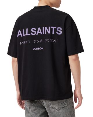 Click here for Allsaints Underground Organic Cotton Logo Graphic... prices