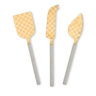 Click here for MacKenzie-Childs Sterling Cheese Knife Set prices