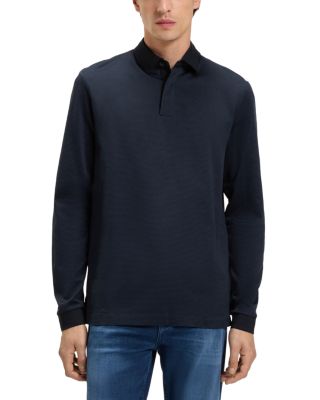 Click here for Boss Pado Long Sleeve Mercerized Cotton Polo Shirt prices