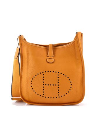 Click here for Pre-Owned HERMES Pm Evelyne Bag Gen Iii Clemence prices