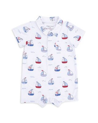 Click here for Angel Dear Boys Bubbly Sailboats Polo Shortie Romp... prices