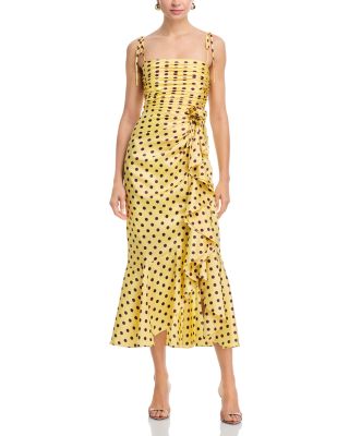 Click here for Cinq a Sept Camille Polka Dot Dress prices