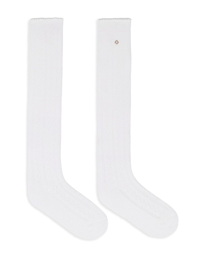 Click here for Maje Knee High Pointelle Socks prices