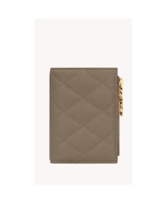 Click here for Saint Laurent Cassandre Bijou Bi-fold Wallet In Gr... prices