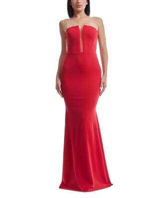 Click here for Dress the Population Izzy Strapless Gown prices